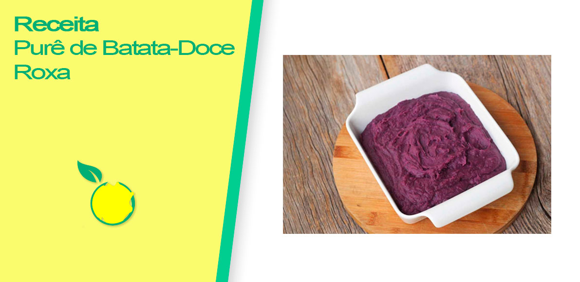 Purê de Batata-Doce Roxa – HortMIX